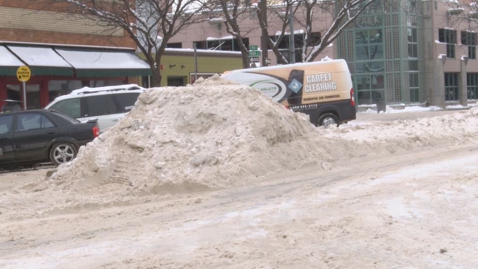 Snow berms make travel tough for... | KECI
