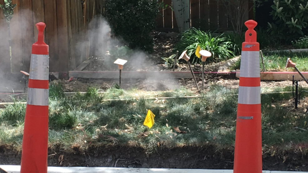 Pipeline safety division urges caution when driving stakes into the ...