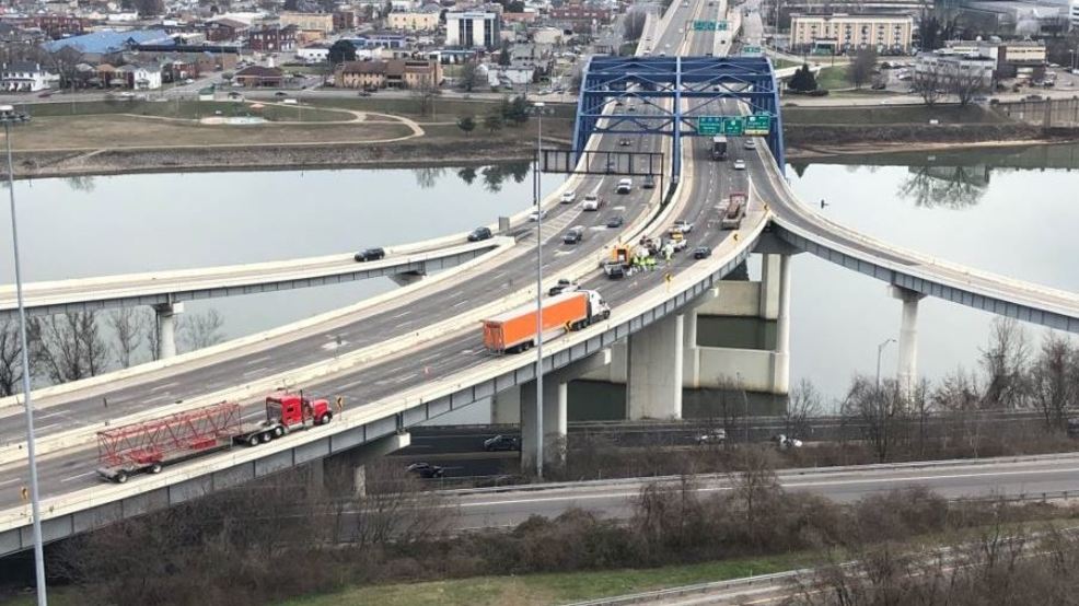 Two eastbound lanes of I-64 Fort Hill Bridge to be closed for repairs ...
