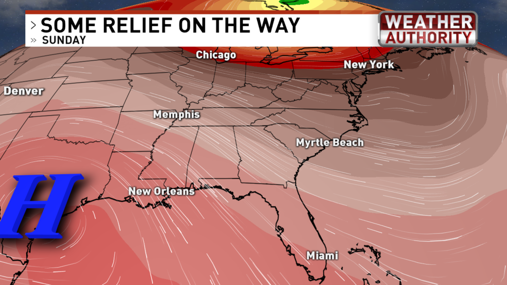 Heat wave coming to an end but summer temps remains | WPDE