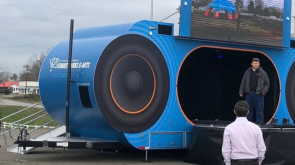 Mobile boombox known as 'Boomer' will debut in South Bend this summer ...