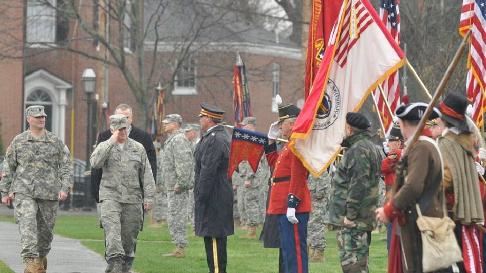 Past and present soldiers gather for ceremony in Massachusetts | WJAR